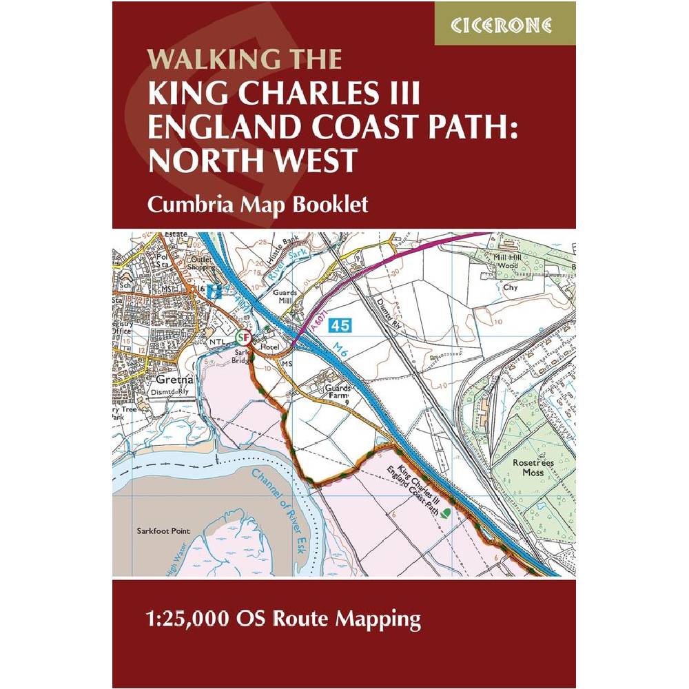 King Charles III England Coast Path North West - Cumbria map booklet ...
