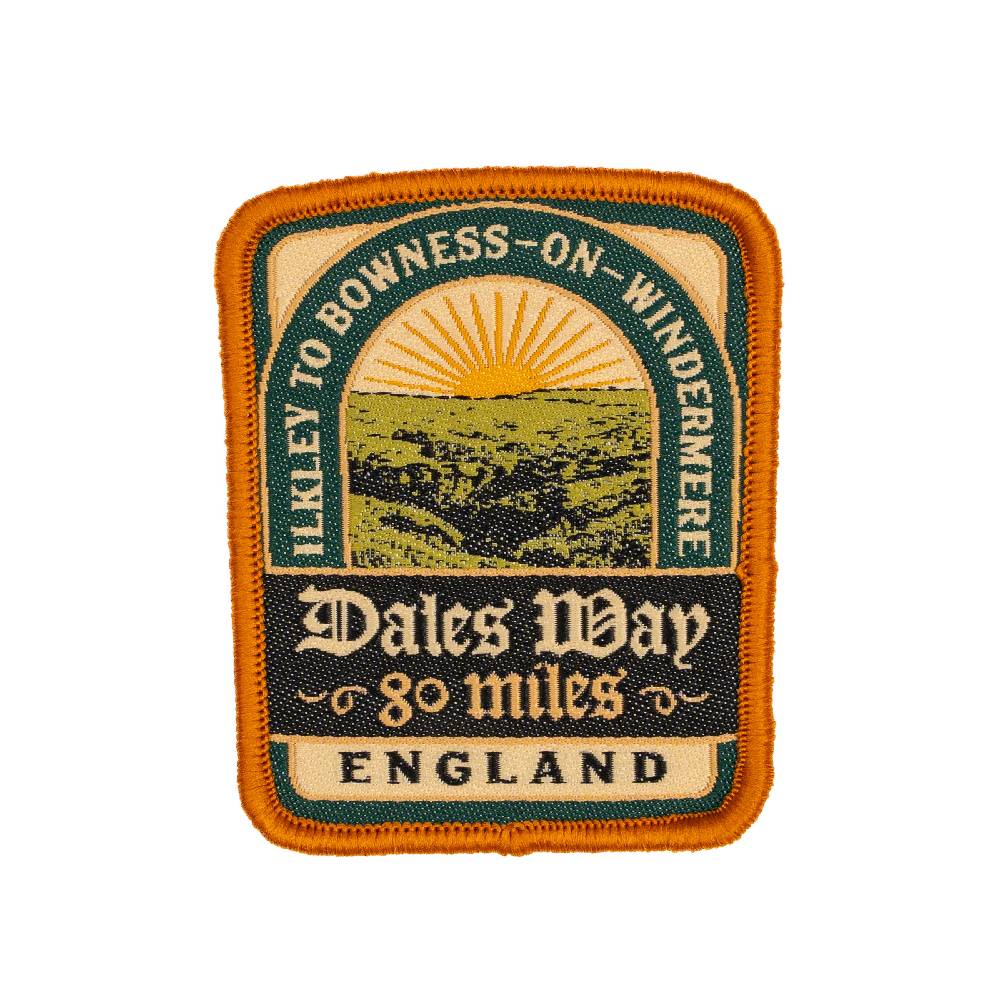 Dales Way woven patch badge — The Trails Shop