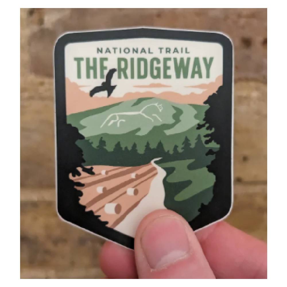 The Ridgeway vinyl sticker - The Trails Shop