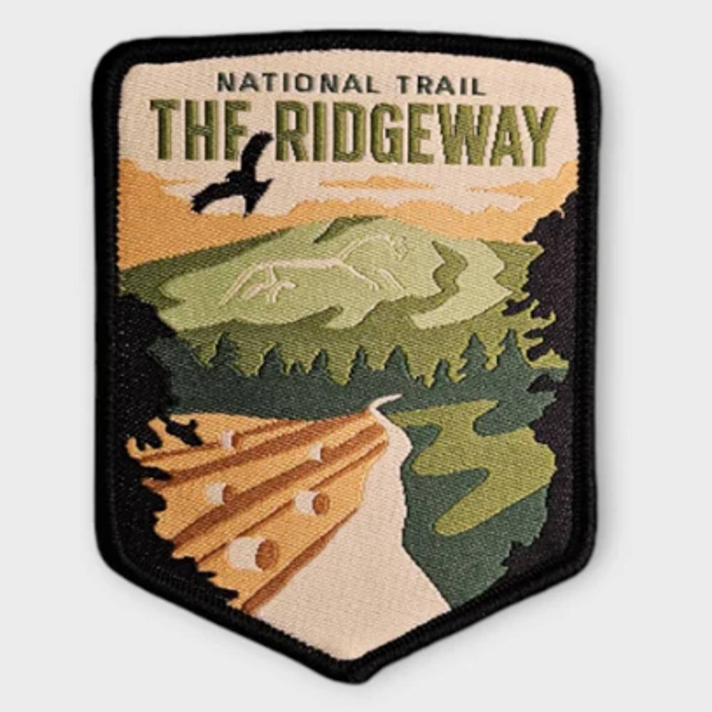The Ridgeway woven badge - A Trail to Remember at The Trails Shop
