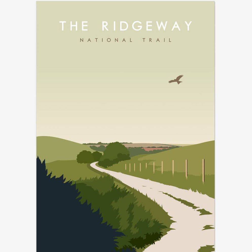 The Ridgeway National Trail Poster - a Trail to Remember - The Trails Shop