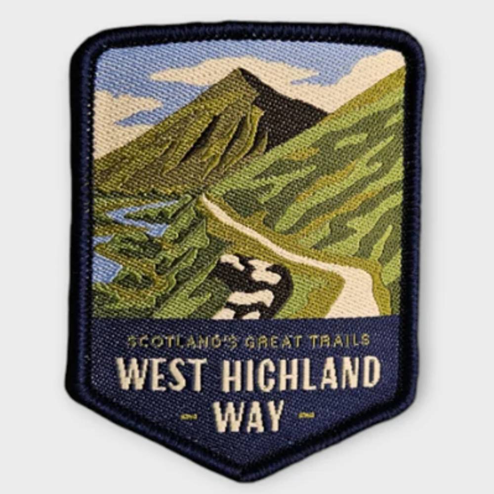 West Highland Way patch badge - A Trail to Remember at The Trails Shop