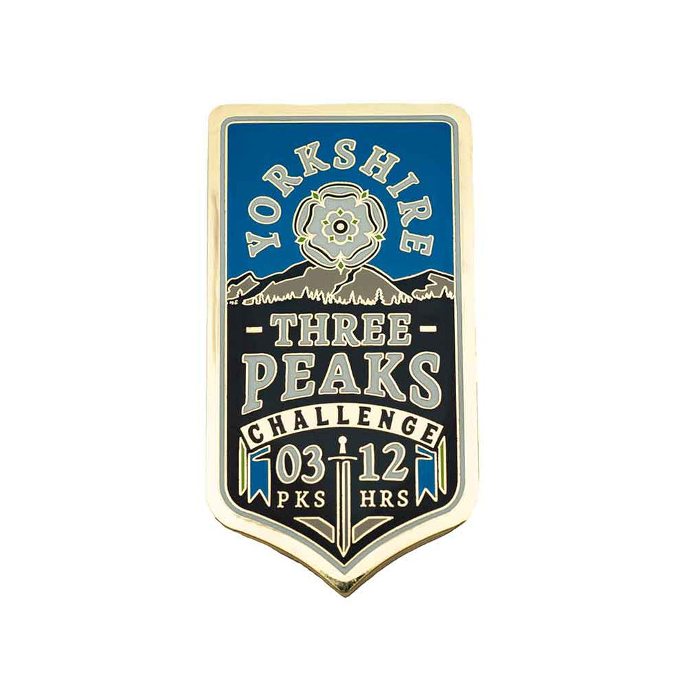 Yorkshire Three Peaks Challenge Fridge Magnet - The Adventure Patch Co ...