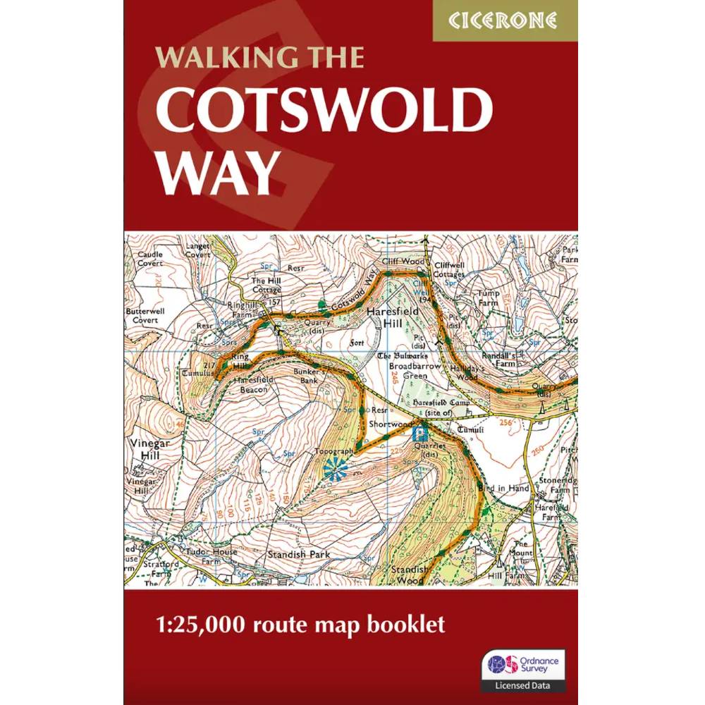 Walking the Cotswold Way map booklet - The Trails Shop