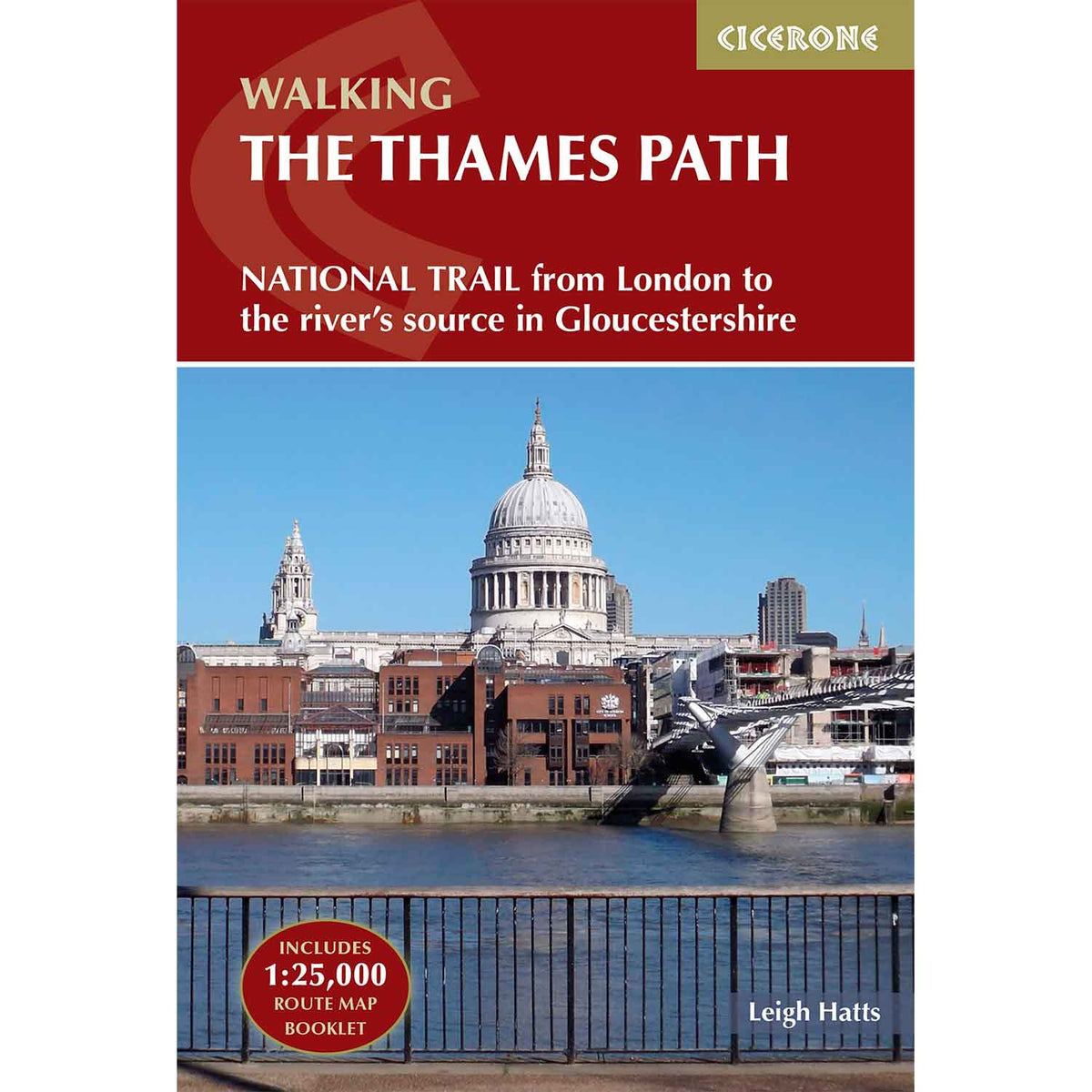 Walking the Thames Path - Guidebook with Map - The Trails Shop