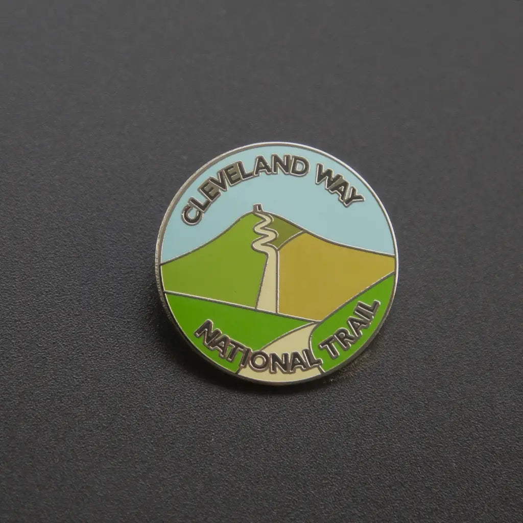 Cleveland Way enamel badge - The Trails Shop