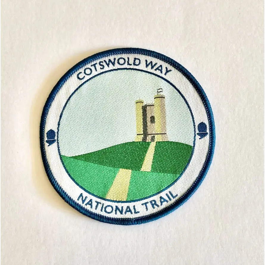 Cotswold Way woven sew-on badge - The Trails Shop