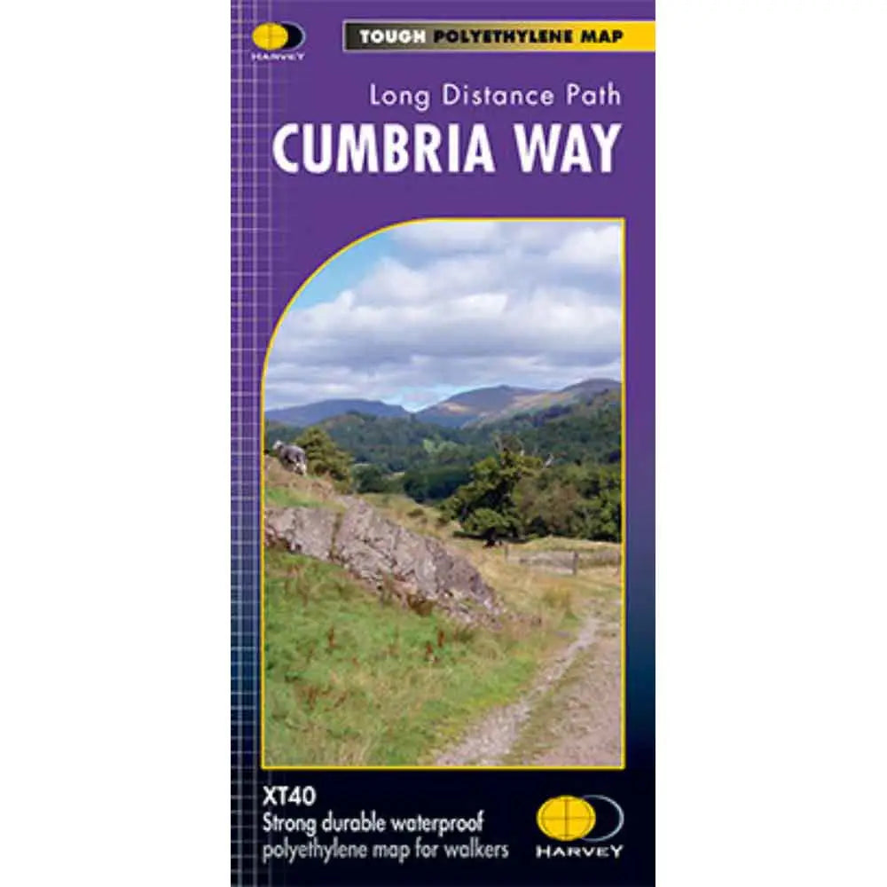 Cumbria Way Harvey map - The Trails Shop
