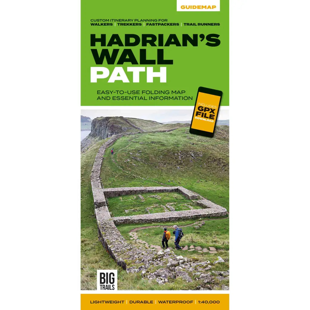 Hadrian’s Wall Path Guidemap - The Trails Shop
