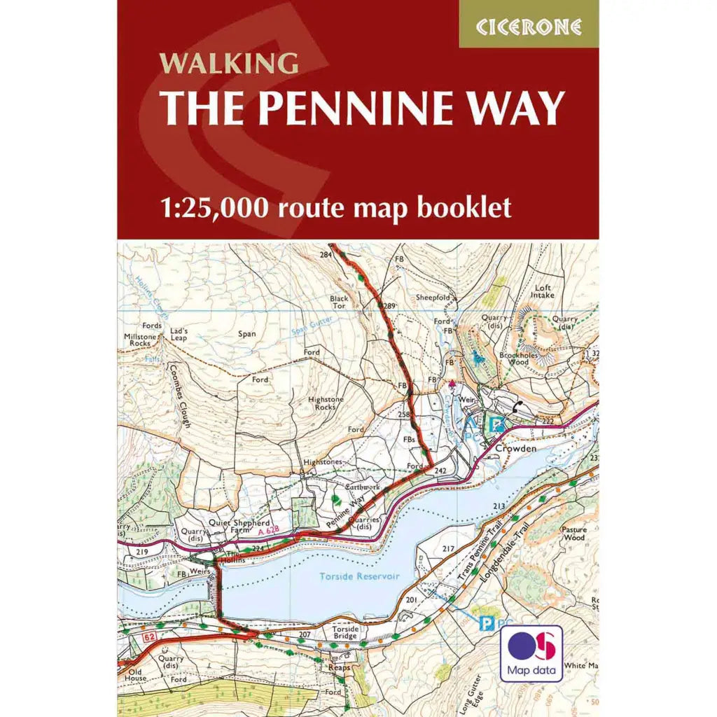 Walking the Pennine Way map booklet - The Trails Shop